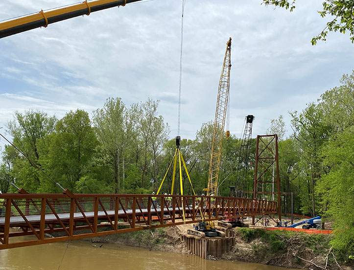 Wolf River Greenway Bridge - Fisher ArnoldFisher Arnold