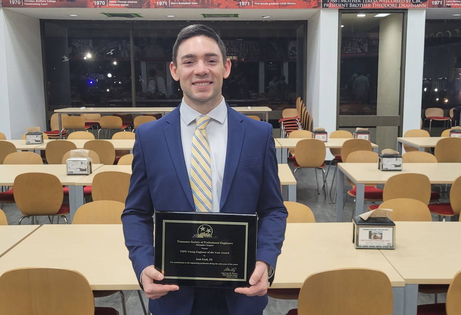 Josh Ezell Wins Young Engineer of the Year! - Fisher ArnoldFisher Arnold